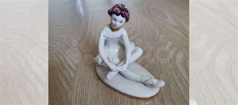 Фарфоровая статуэтка СССР Юная балерина лфз купить в Калуге Хобби и отдых Авито