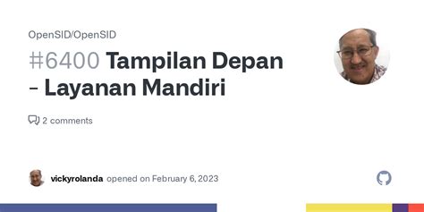 tampilan depan layanan mandiri · issue 6400 · opensid opensid · github
