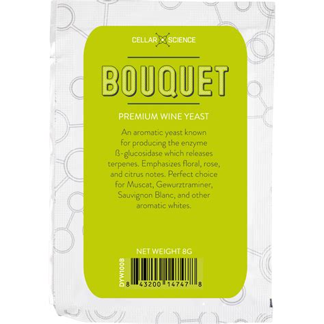 Bouquet Dry Wine Yeast Cellar Science