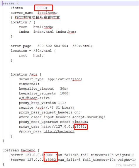 随记 Ngnix关于反向代理8080 和 8081 8081端口 Csdn博客