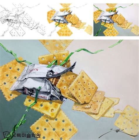 기초디자인에 있는 핀 색연필 그림 컵