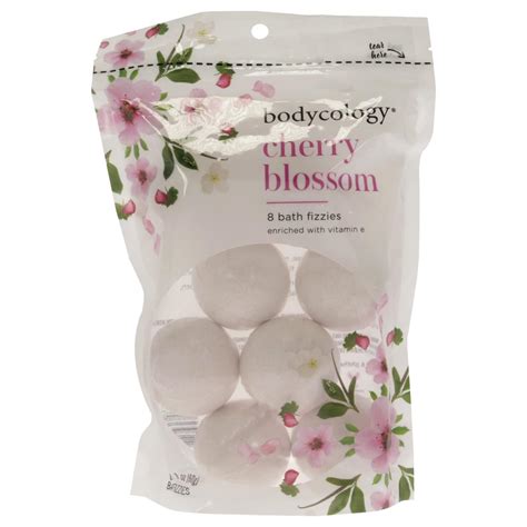 Bodycology Cherry Blossom Bath Fizzies 8 Count Soak Balls Buy Now