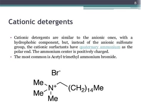 Preparation Of Detergents Maria Presentation