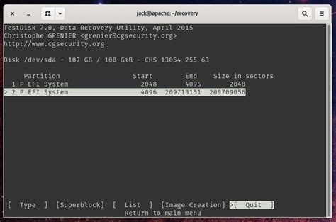 How To Recover Deleted Files In Linux With Testdisk
