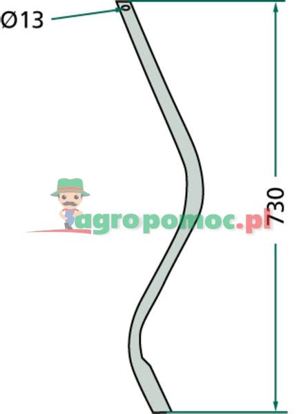Track Eradicator 496838 180180309 Spare Parts For Agricultural Machinery And Tractors