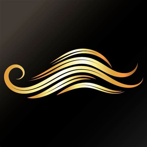 Gold Curl Vectors And Illustrations For Free Download Freepik