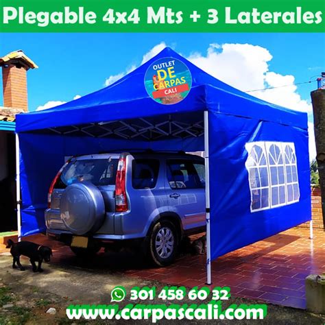 Carpa Plegable 4×4 Con Filtro Uv Herraje Blanco Venta De Carpas