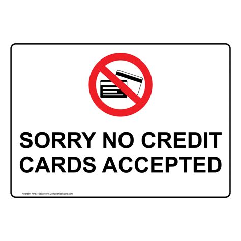 Credit Cards Accepted Here