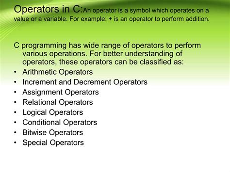 c programming basic pdf ppt programming languages computing