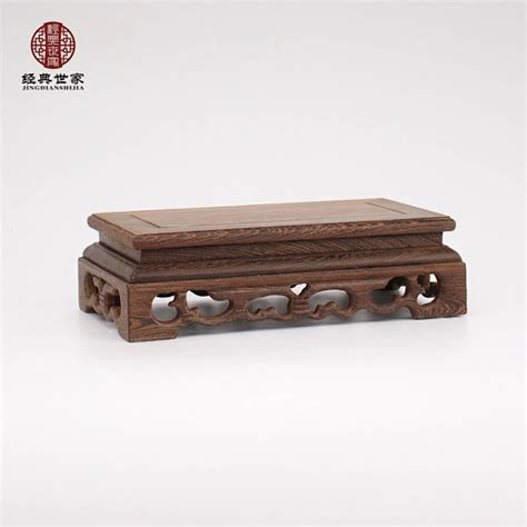 红木质奇石摆件底座正方形工艺品鸡翅木雕木座木托紫砂壶 淘宝网 花瓣网