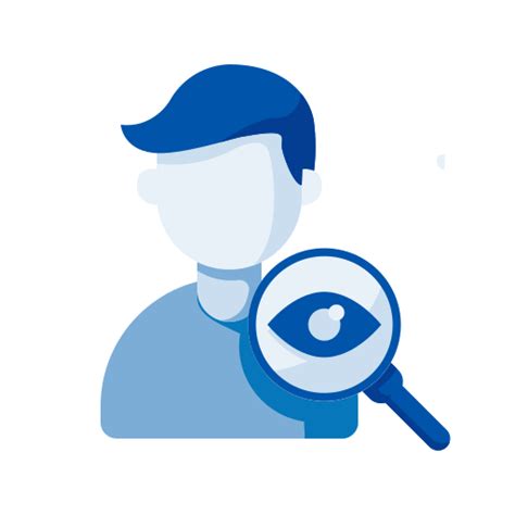 Identify Identification Find Person People Male Avatar Icon
