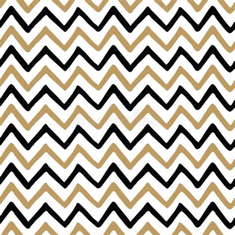 Vector Seamless Pattern With Fabric Zig Zag Texture Stock Vector