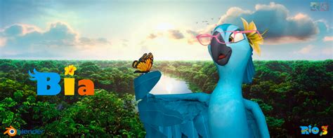 Bia Rio 2 Blu From Rio 2 Desktop Wallpaper