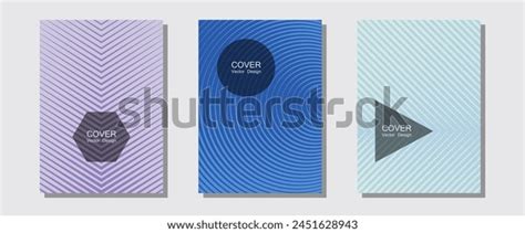Halftone Gradient Texture Vector Cover Layouts Stock Vector Royalty Free 2451628943 Shutterstock