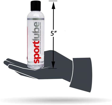Lubricante de silicona Sportlube Premium onzas Lubricación sexual personal para hombres y