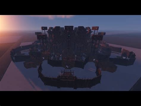 THE WIP Best 12 18 Man Base In RUST Open Core Wide Gap Rust Clan Base 2023 YouTube