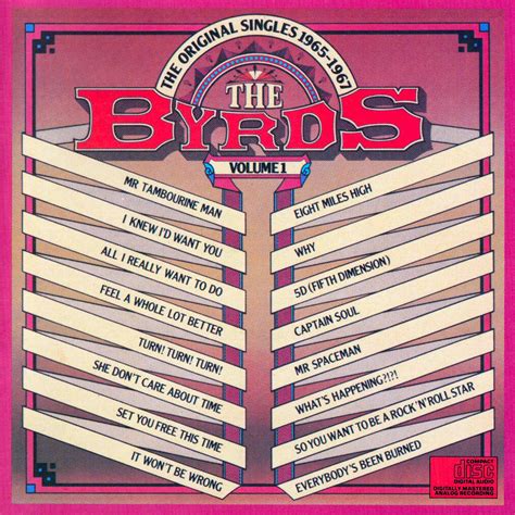 The Byrds The Original Singles 1965 1967 Cbs 1980 My Back Payges