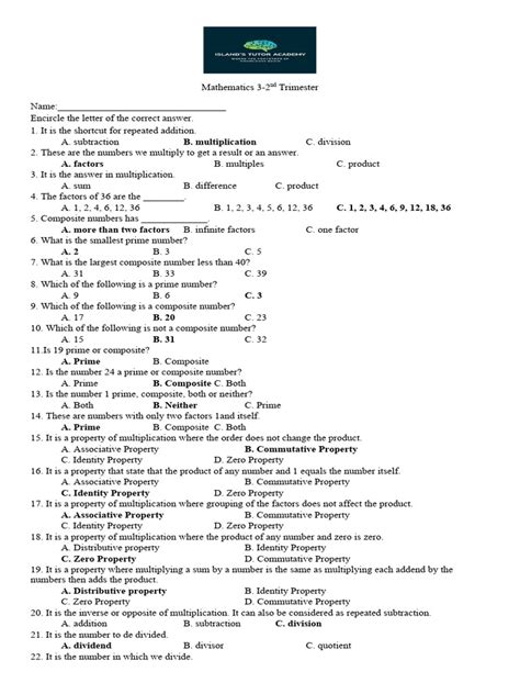 mathematics 3 pdf division mathematics multiplication