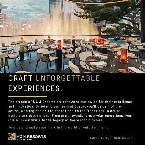 Great Opportunity At The Beautiful Spago Restaurant Michelle Baity