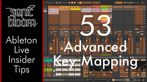 Advanced Key Mapping Ableton Live Insider Tips Youtube