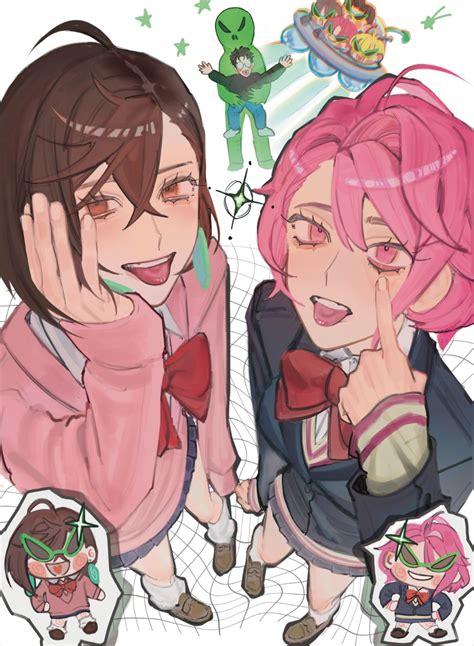 Momo And Aira Helenhoi • Tw En 2024 Anime