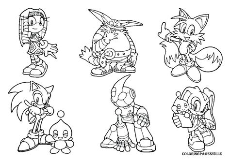 Sonic Underground Coloring Pages At Free Printable Sonic Underground Coloring Pages At Free Printable