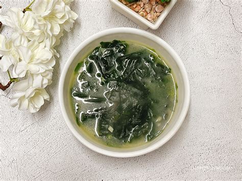 고기없이 진국 미역국 끓이는 방법 초간단 초스피드 레시피