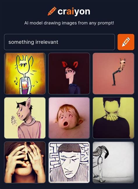 Something Irrelevant Rcraiyon