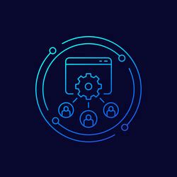 Load Testing Icon Performance Test Royalty Free Vector Image