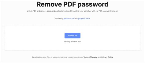 rimuovi la protezione dal pdf in c rimozione password pdf