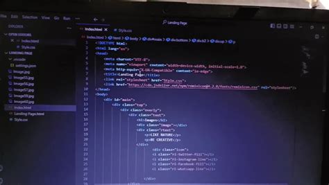 Prasanta Mahata On Linkedin Task1 Landingpage Html Css