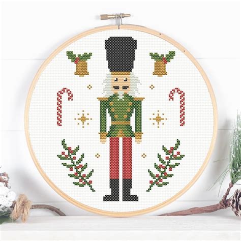 Nutcracker Cross Stitch Etsy