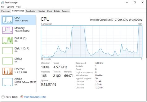 Python Tensorflow Seems To Be Using System Memory Not Gpu And The