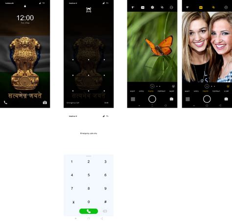 mobile phone lockscreen ui figma