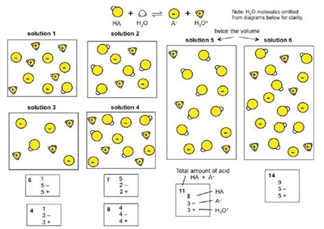 Solved The Molecular Level Representation Diagrams Represent