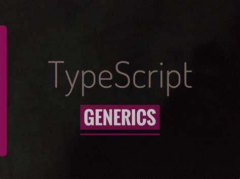 Rambabu Padimi On Linkedin Typescript Generics Angular Programming