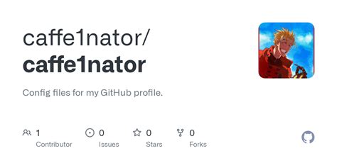 Github Caffe Nator Caffe Nator Config Files For My Github Profile
