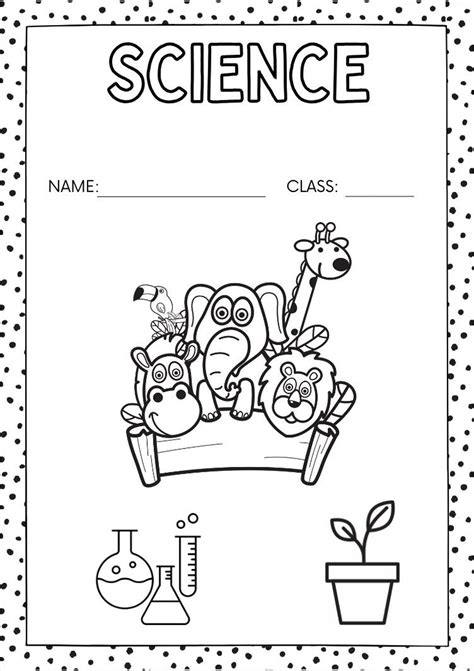 Printable Book Covers For School Subjects Classroom Decor For Math