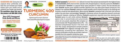 Turmeric 400 10073248 Hsn