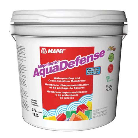 Mapei Mapelastic Aqua Defense 1 Gal Waterproofing And Crack Prevention