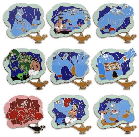 Aladdin 30th Anniversary Mystery Pin Set Disney Pins Blog