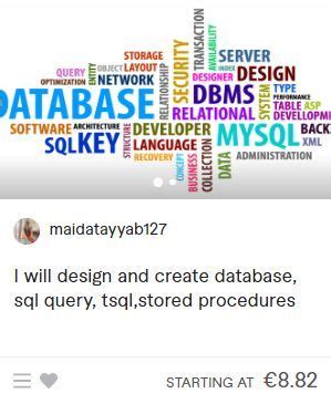 Database Design And SQL Query Services