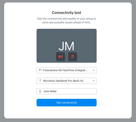 Going Through The Host Or Speaker Connectivity Test In Studio Spotme