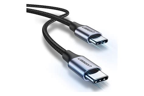 Кабель для зарядки и передачи данных Ugreen Usbc 2 0 Male Usb C 2 0 Male 3a 0 5м в оплетке