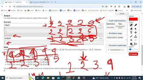 C Chamo And Mochas Array Codeforces Round 947 Div 1 Div 2 C Youtube