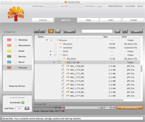 Review Spideroak 47 A Strong Candidate For Online Storage Backup