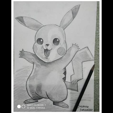 Pikachu Sketches Pikachu Pencil Sketch