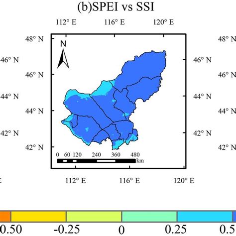 Correlation Of Annual Meteorological Drought Ecohydrological Drought