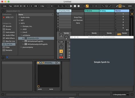 Github Uchidamasimplesynthex Simple Sine Oscillator Synth Midi Plugin Made By Juce