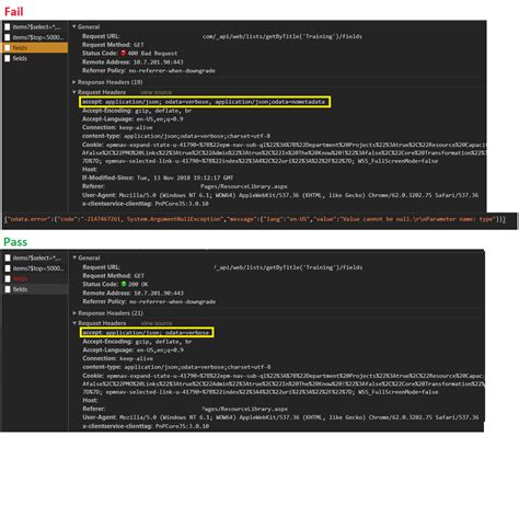 Fields Endpoint Returning Value Cannot Be Null For Parameter Name Type · Issue 363 · Pnp